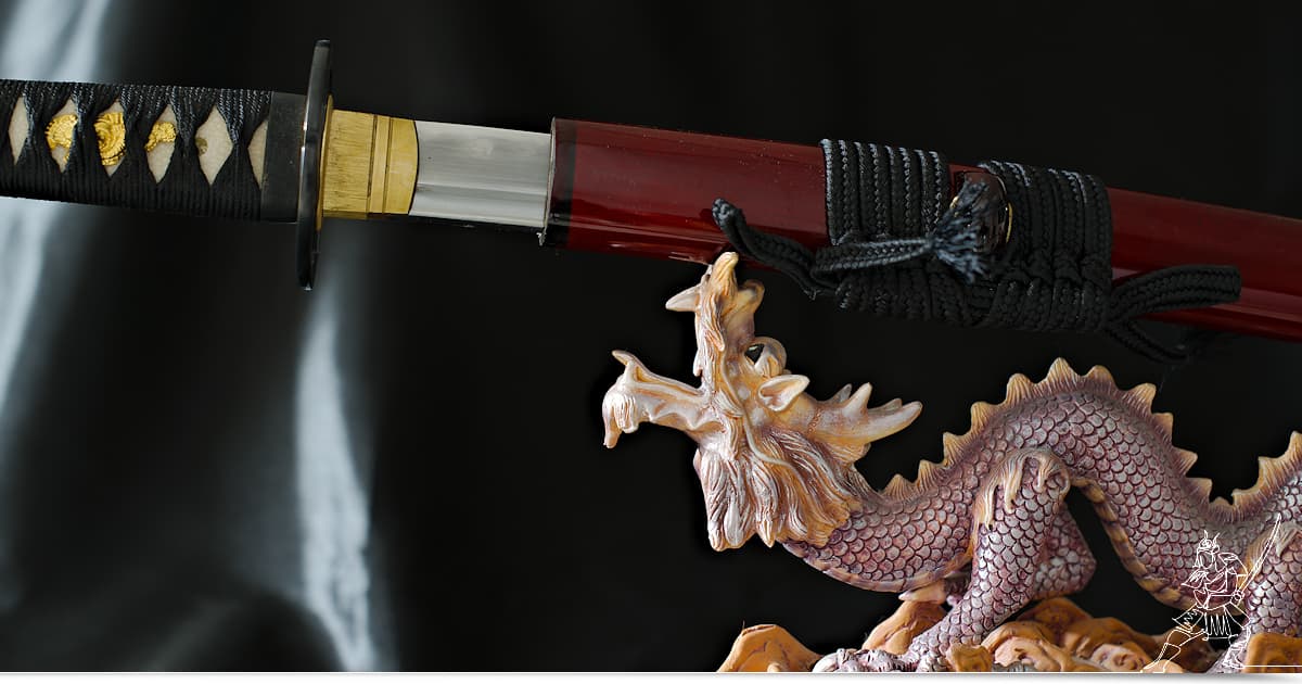 Sharpened Katana "Kirinketsu" (麒麟血 dragon blood), Soshu Kitae ...