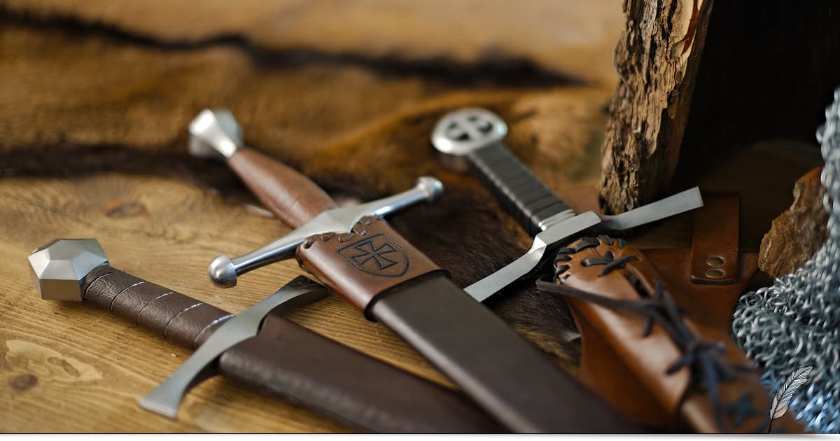 Medieval dagger, knight's dagger